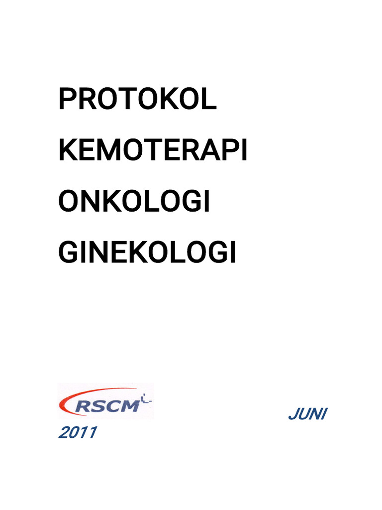 Protokol Kemoterapi | PDF