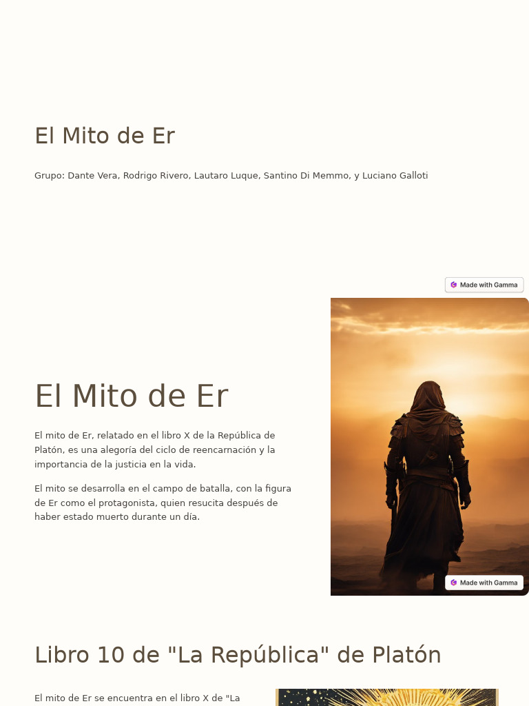 El Mito de Er | PDF