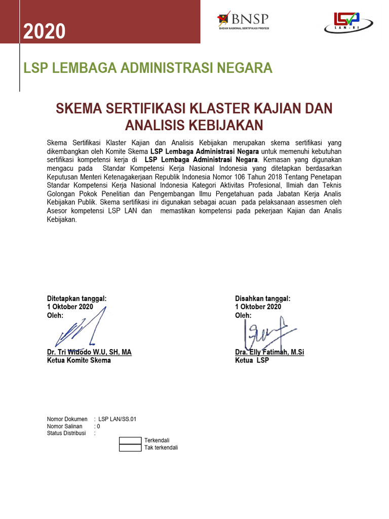 1.LSP LAN Skema Kajian Dan Analisis | PDF