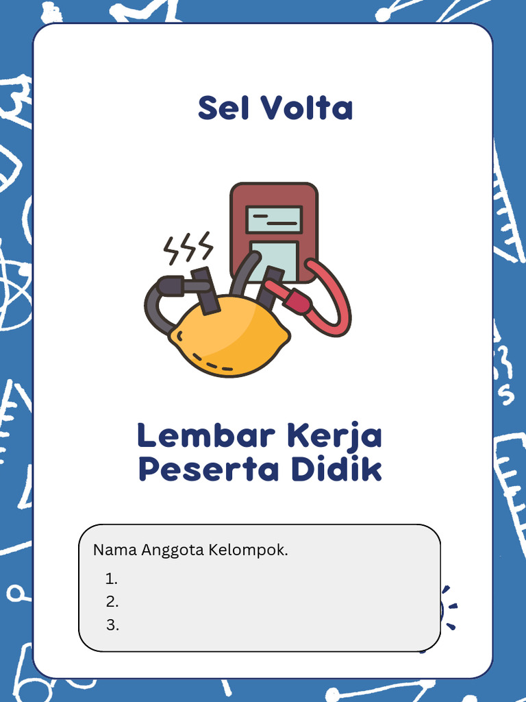 LKPD Sel Volta | PDF