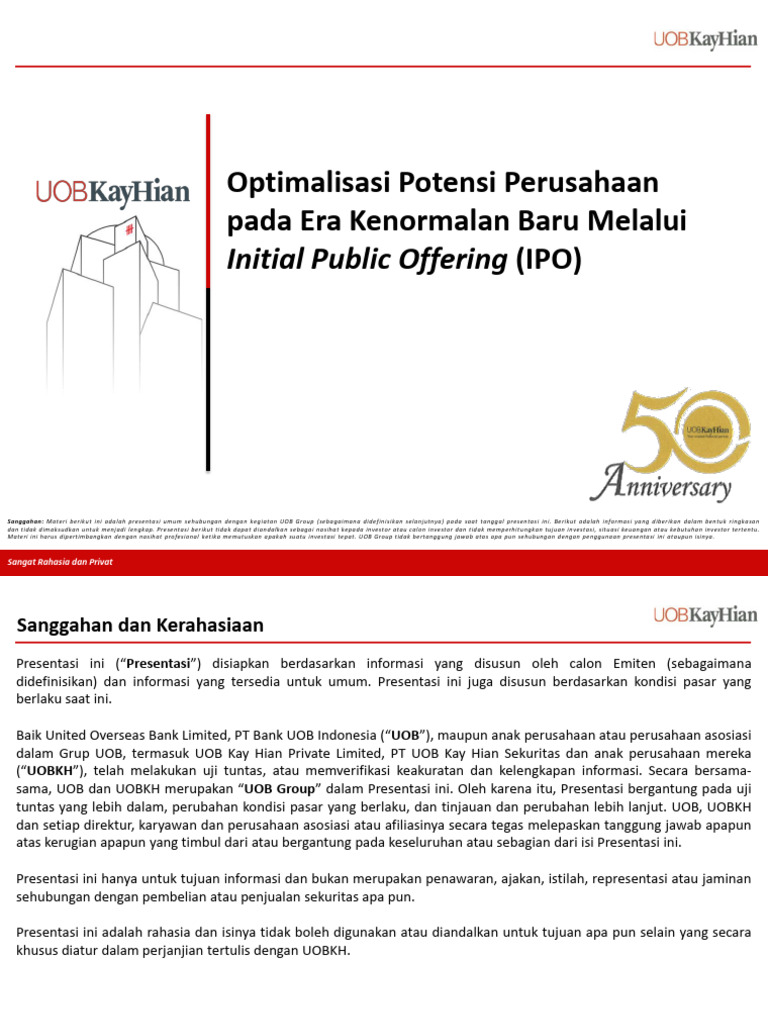 02 - UOBKH - IDX Presentation | PDF
