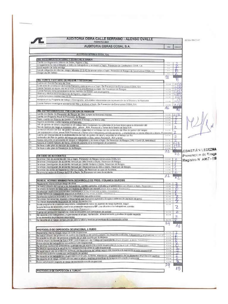 Auditoria Calle Mac-Iver | PDF