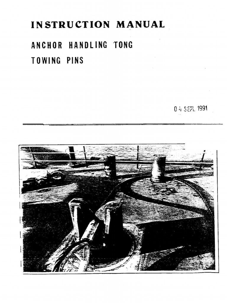 OM05-Anchor Handling Tong | PDF