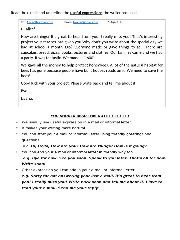 Write E-Mail f3 | PDF