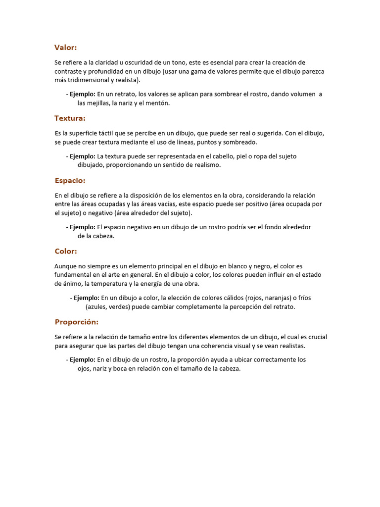 Elementos Del Dibujo 8 | PDF