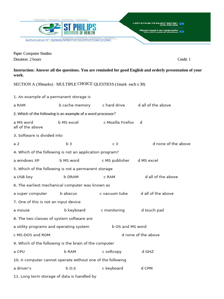 Pre HND Computer Science | PDF