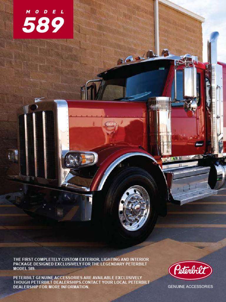 Peterbilt 589 Brochure | PDF