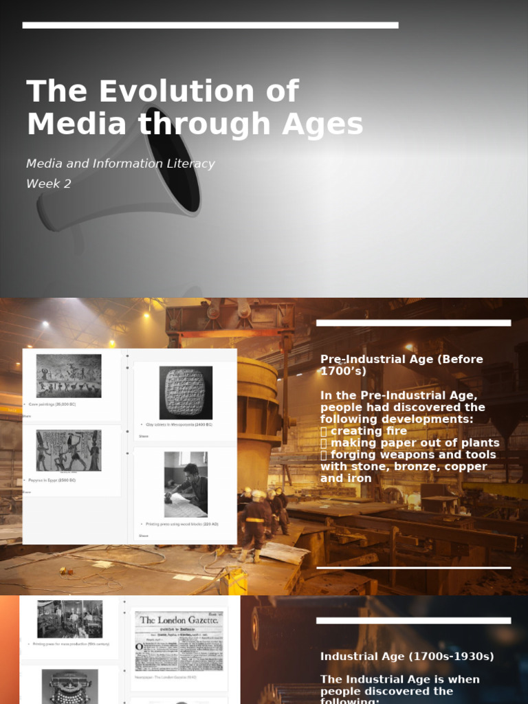 Evolution of Media through ages | PDF