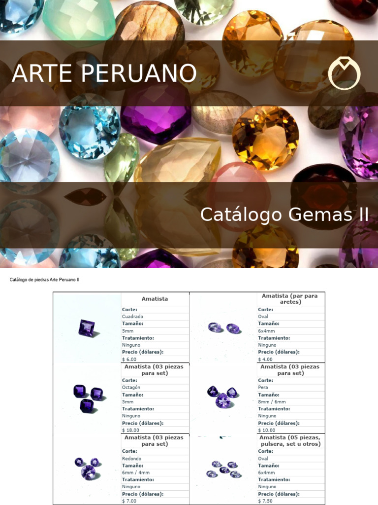 Catálogo Gemas 2 | PDF