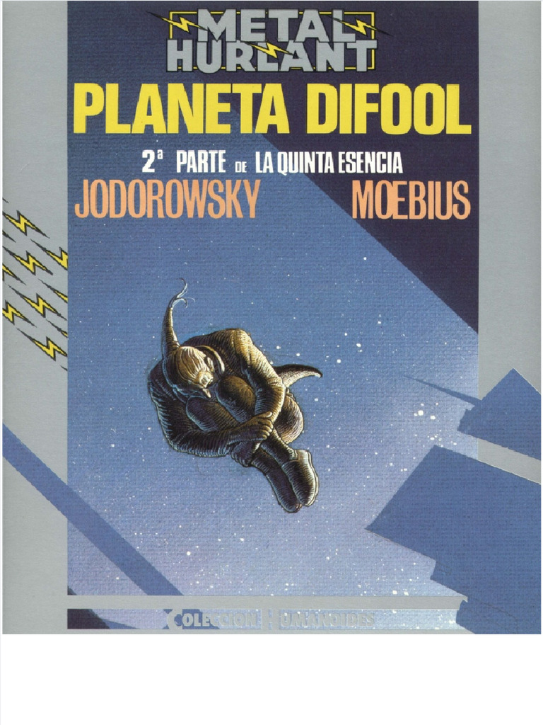 Comic Espanol Jodorowsky Moebius Incal 06 Planeta Difool | PDF