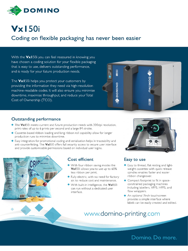 En Product Brochure Vx150i | PDF