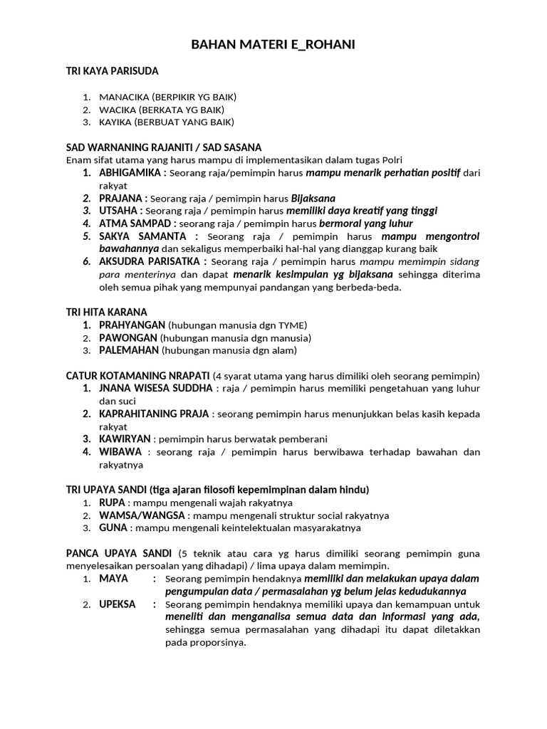 Bahan E-Rohani | PDF