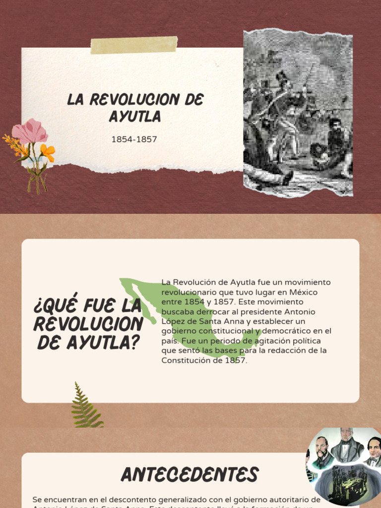 Revolucion de Ayutla | PDF | México | Gobierno