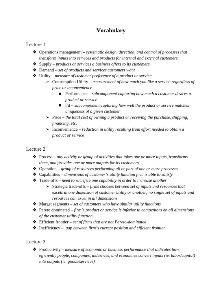 ANOP 202 Lecture Notes | PDF
