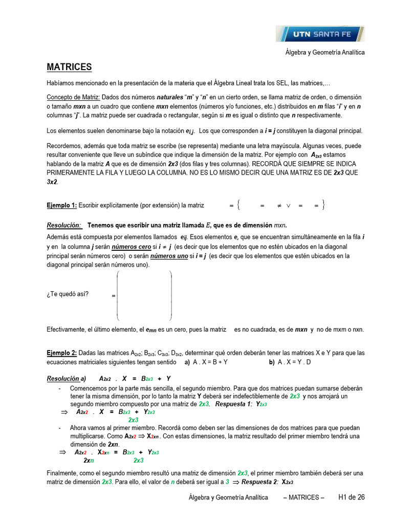 2-MATRICES | PDF