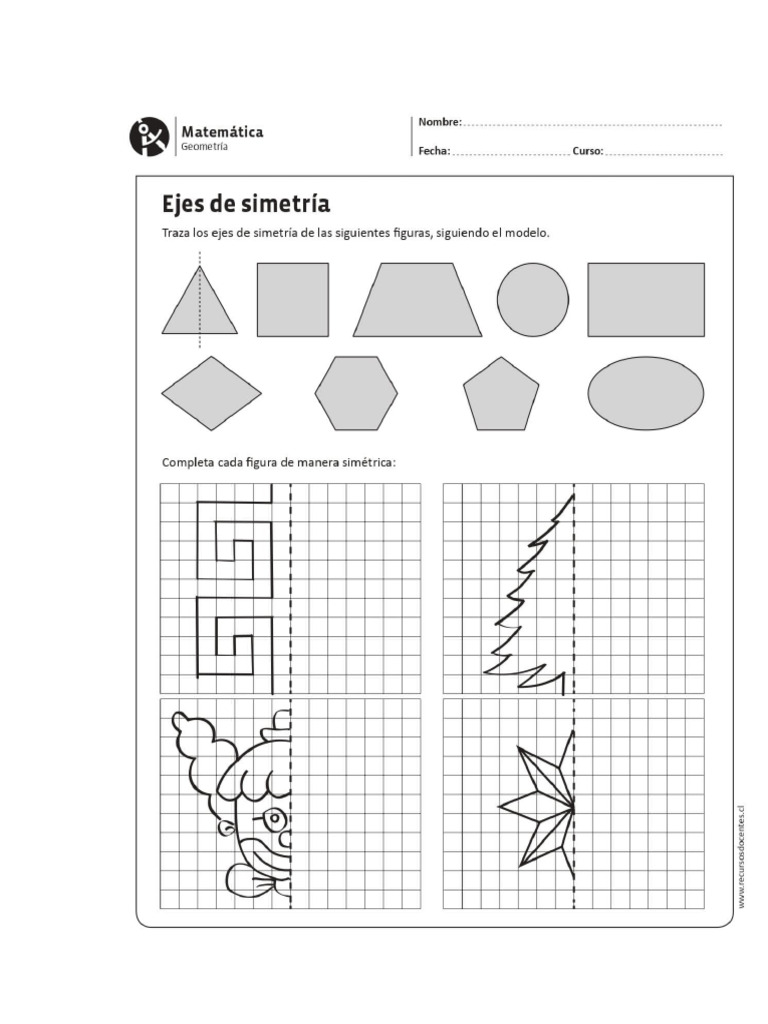 Ejes de Simetria | PDF