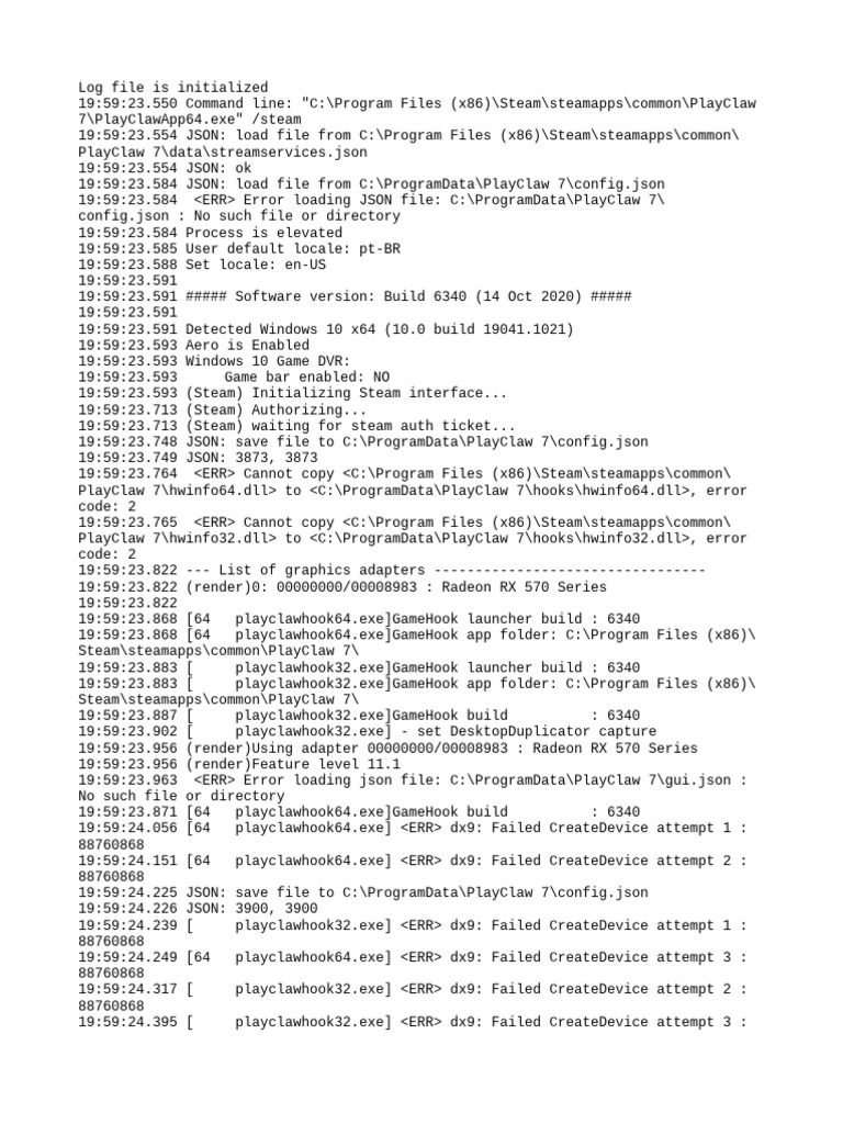 Play Claw 7 | PDF