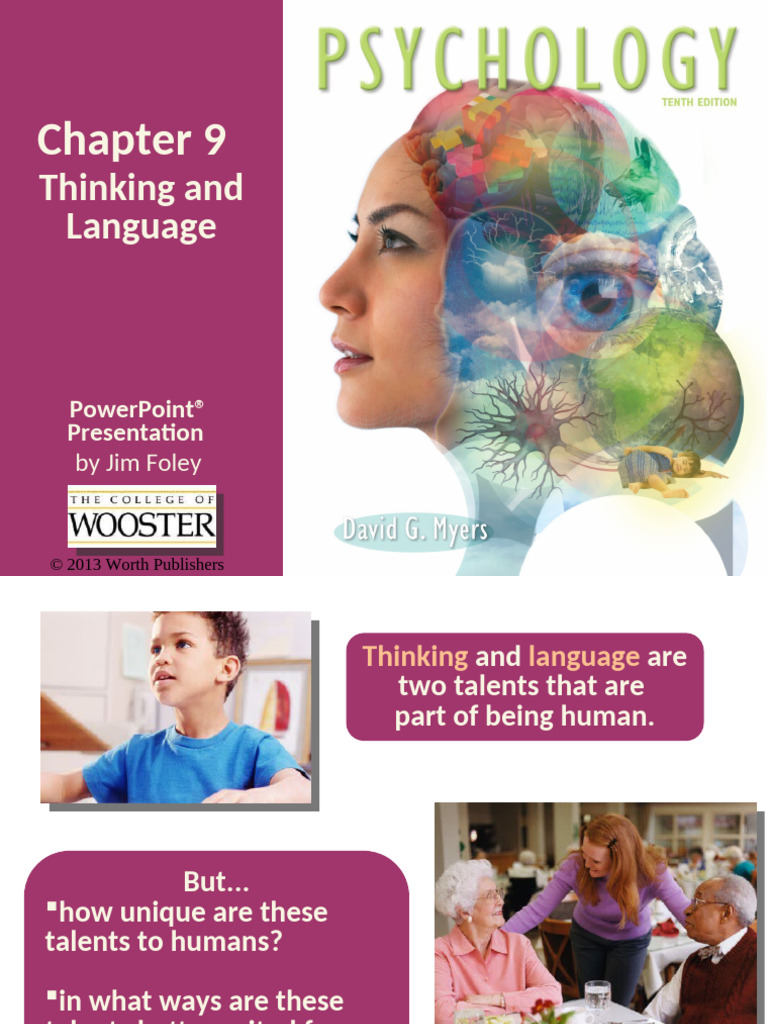 Chapter 9 - Thinking & Language | PDF