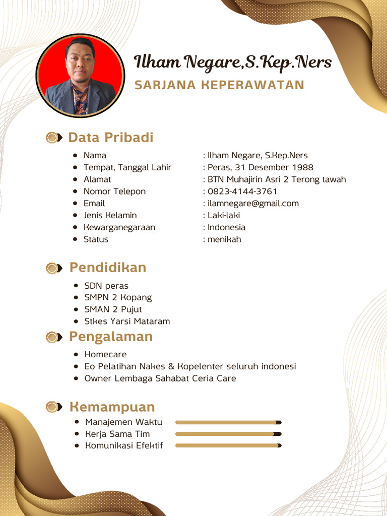 CV Ilham | PDF