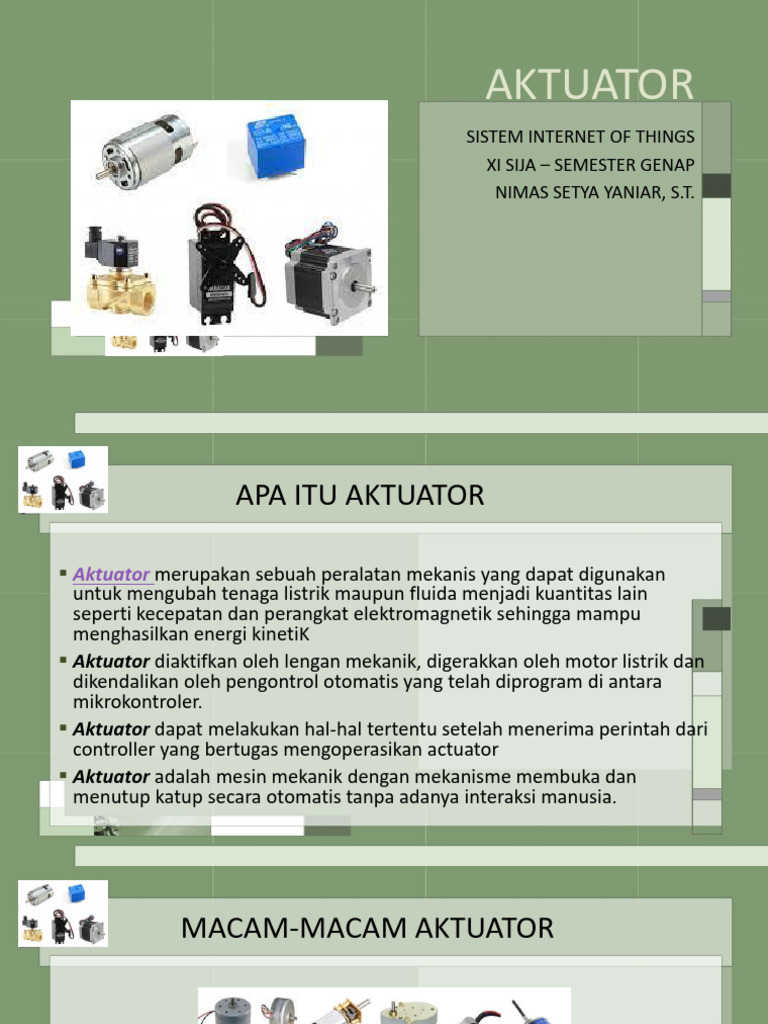 Aktuator | PDF