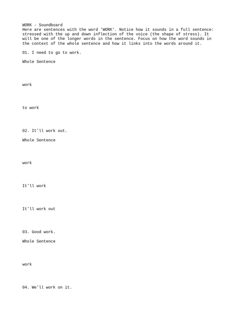 8.WORK - Soundboard | PDF