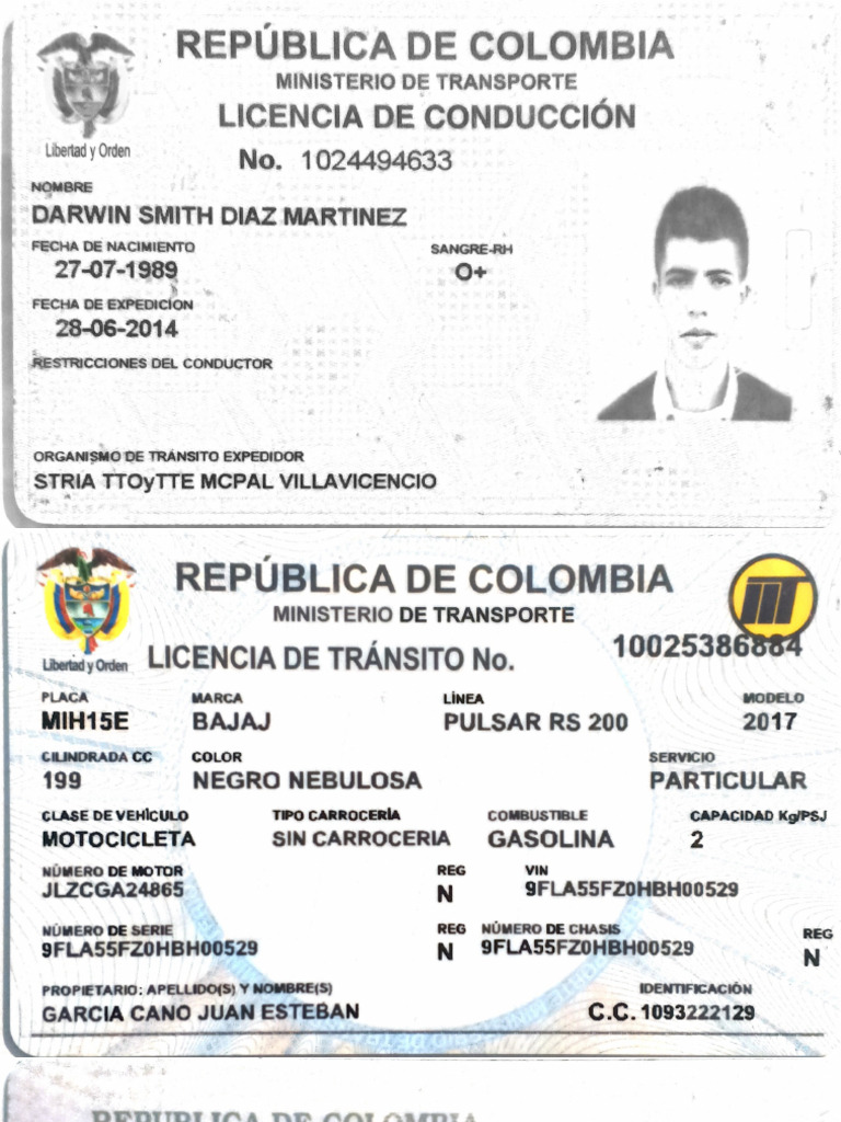 Documentos Moto | PDF