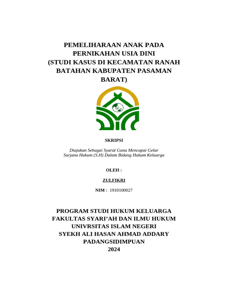 Skripsi Fikri Revisi 2.. | PDF