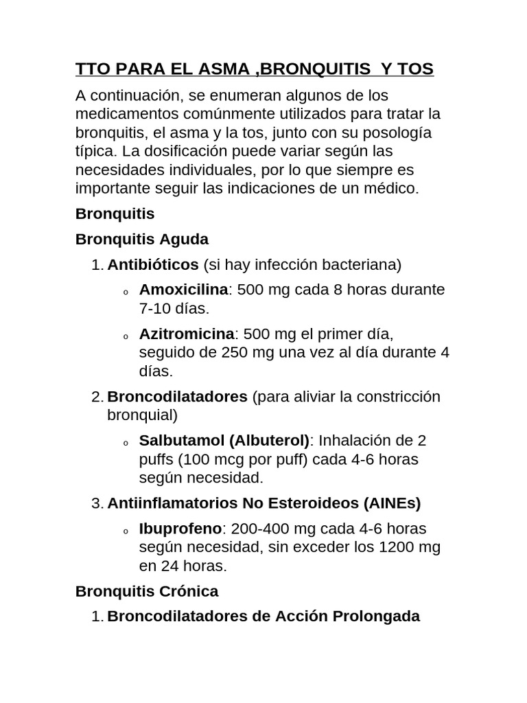 TTO PARA EL ASMA. Actv 16 | PDF