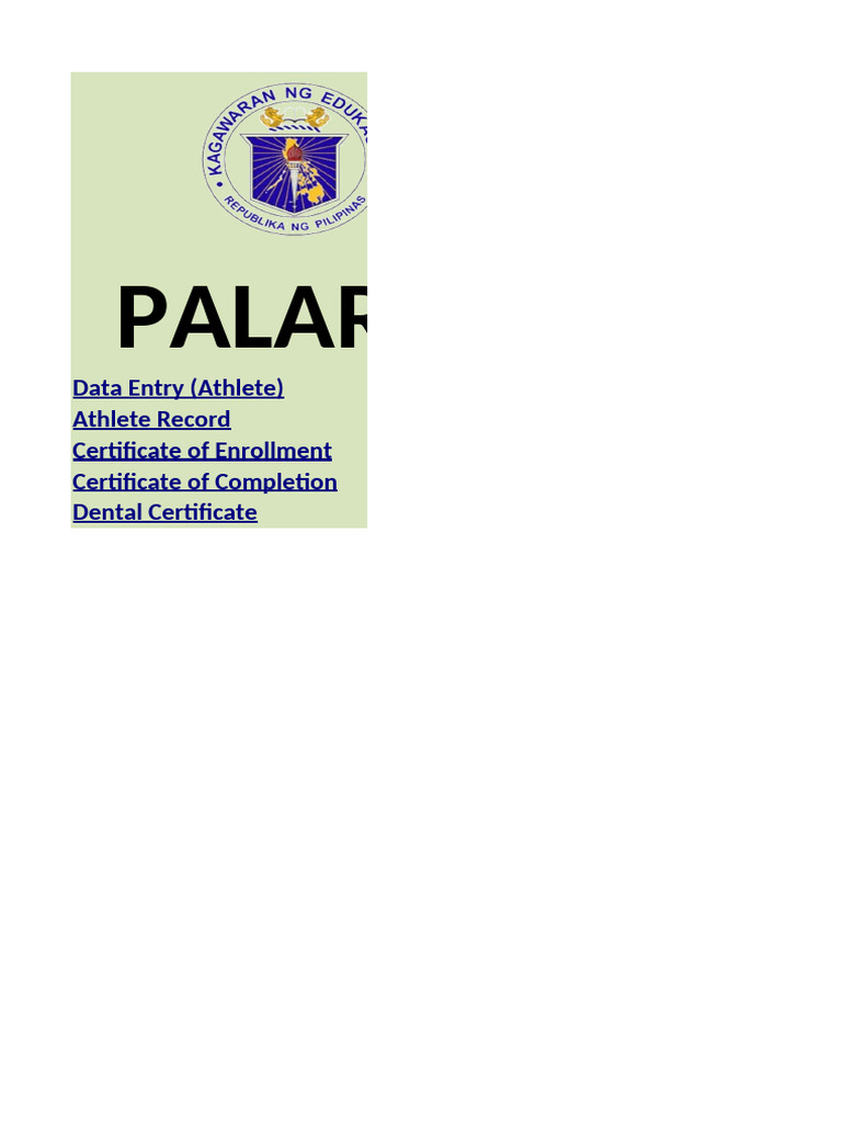 Editable Ecopy Palaro Form | PDF