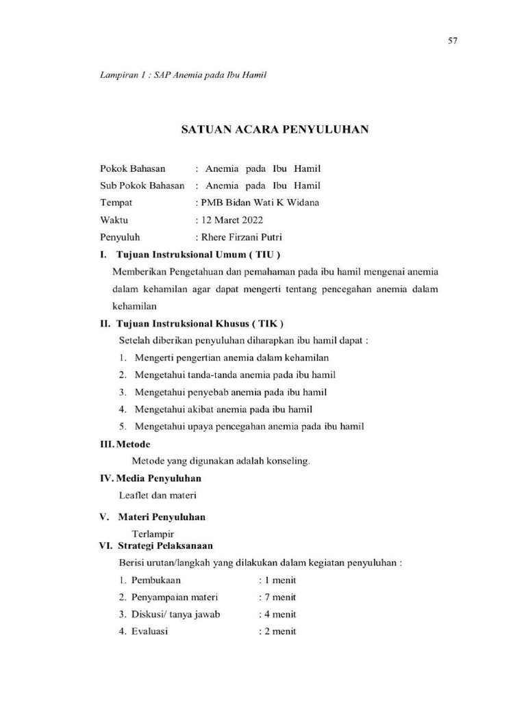 Sap Anemia - Manda | PDF