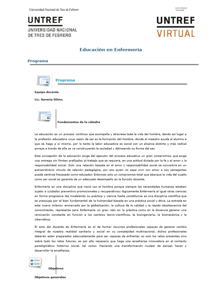 0250 Programa - Docx 1 | PDF