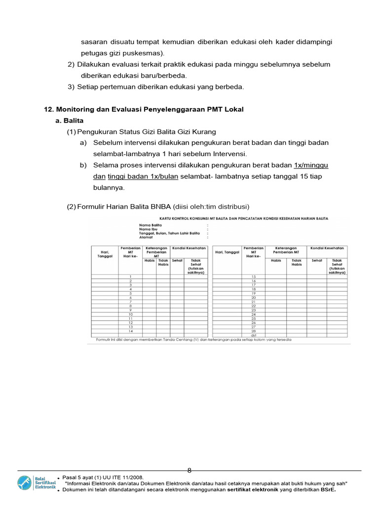 JUKNIS PMT 2024 KAB BANTUL (Fix-Rev) 29 Mei 2024n Revisi | PDF