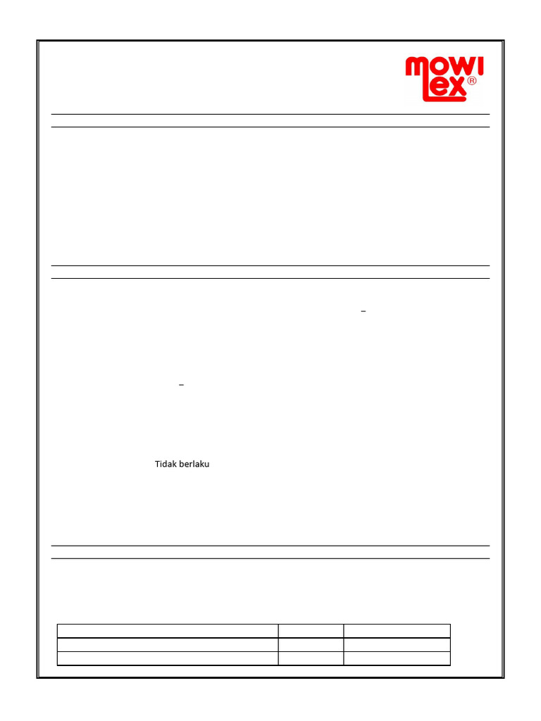 LDK Mowilex Undercoat Tembok 2024 | PDF