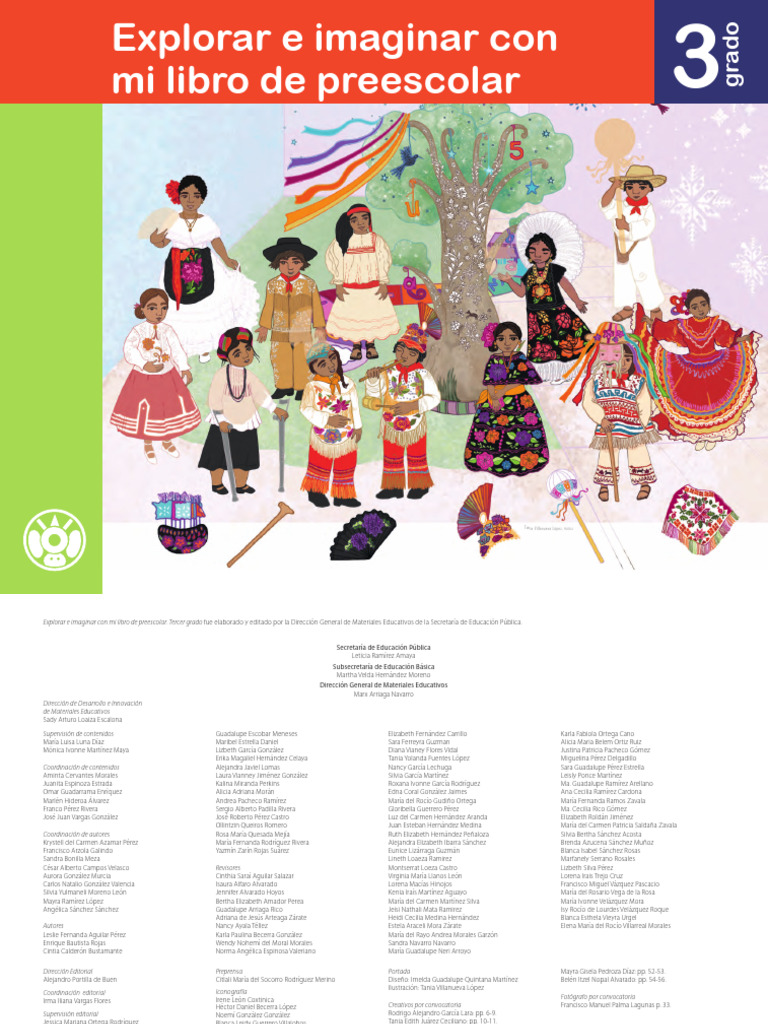 3º - PREE-Explorar e Imaginar Con Mi Libro de Preescolar | PDF