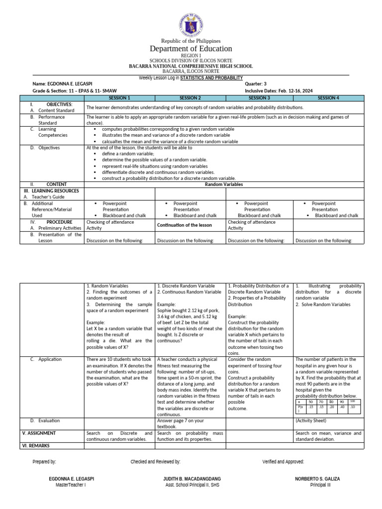 Q3 STAT Week-1 | PDF