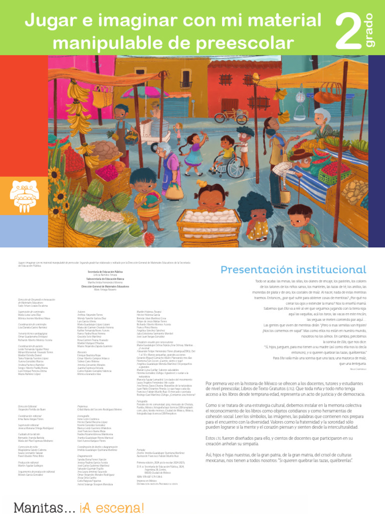 2° - PREE-Jugar e Imaginar Con Mi Material Manipulable de Preescolar | PDF