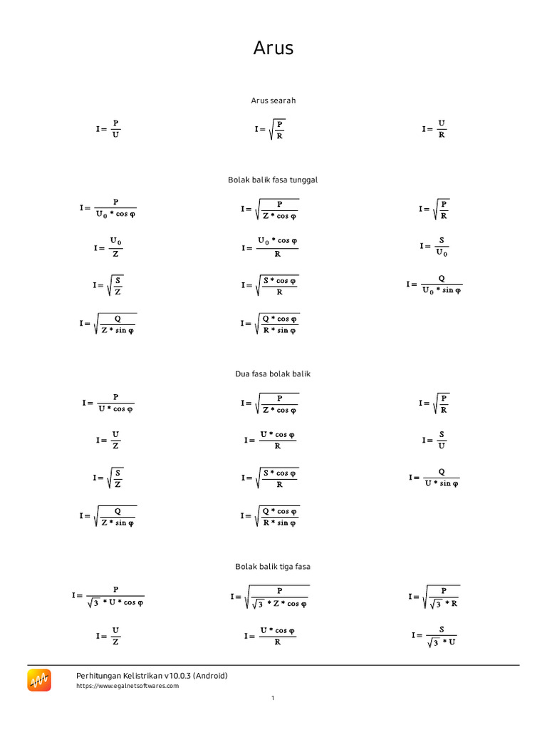 Arus | PDF