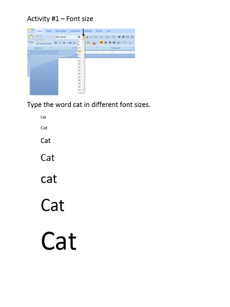 hands on ict 8-typing | PDF
