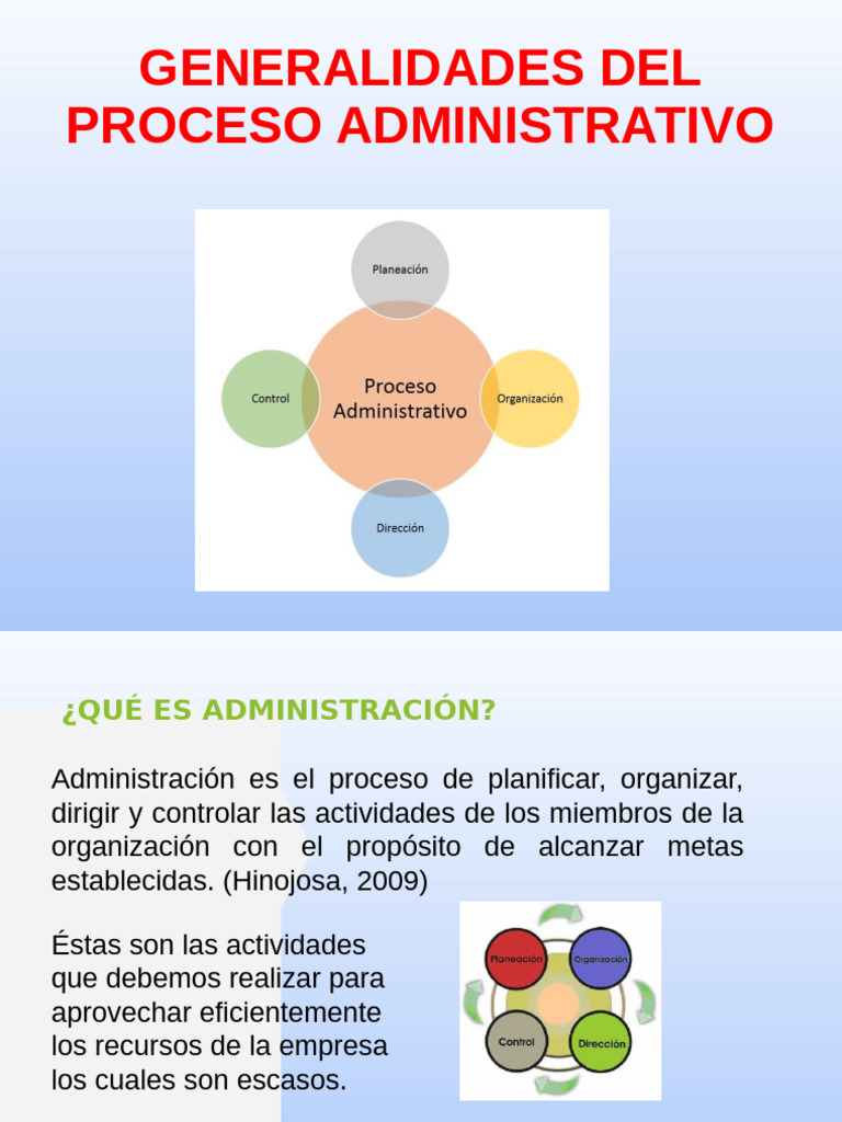 3 - Generalidades Proceso Admvo | PDF