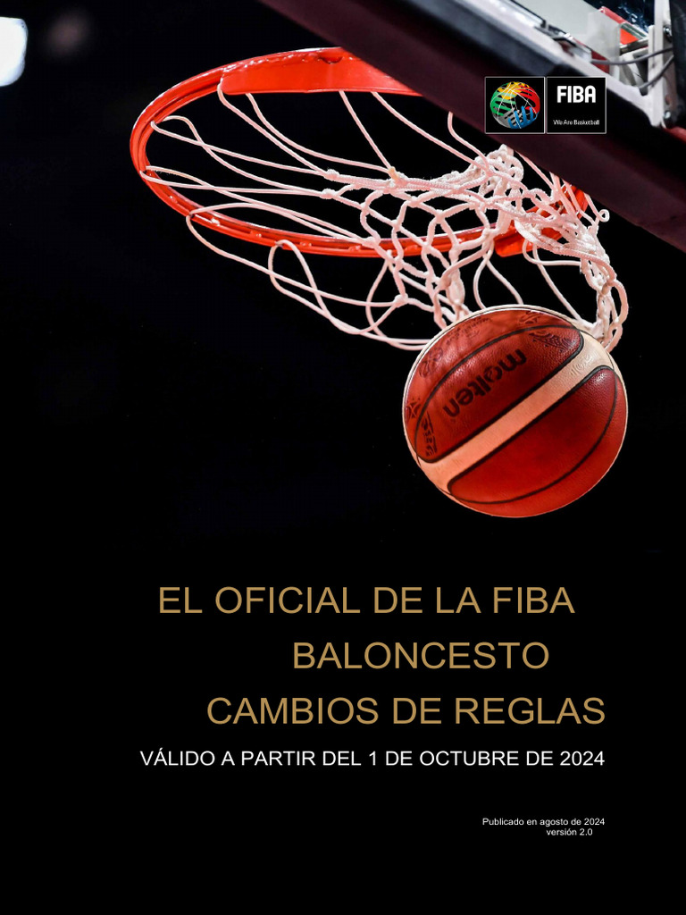 Reglas Fiba 2024 | PDF