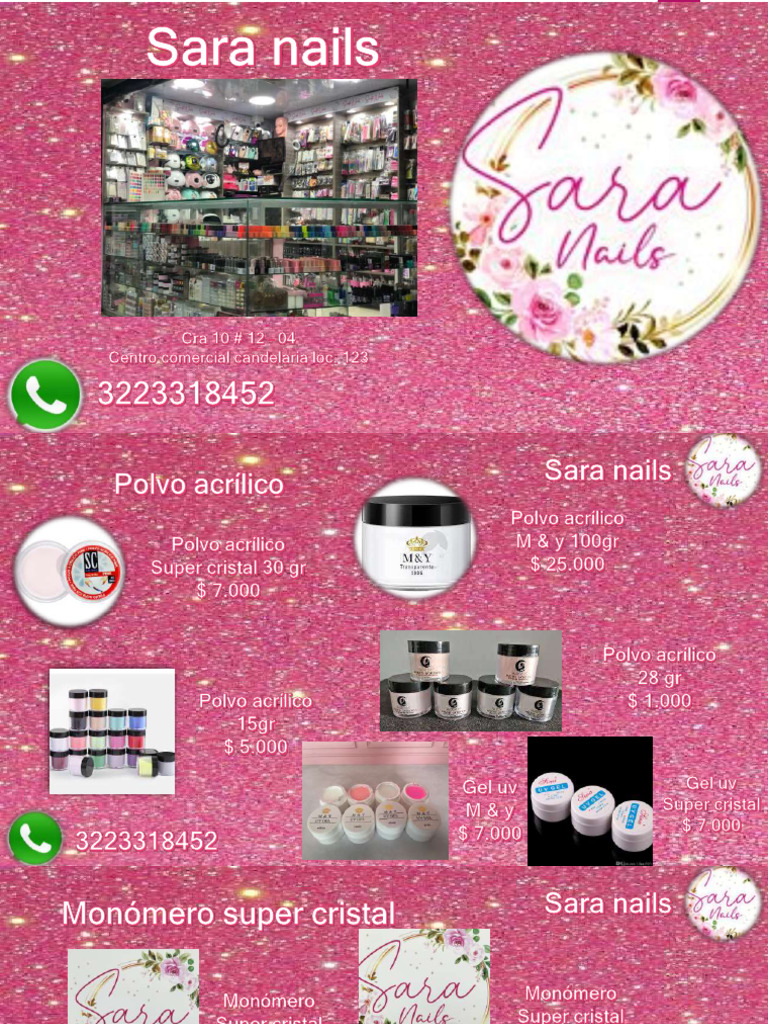 Catalogo Unidad Sara Nails | PDF