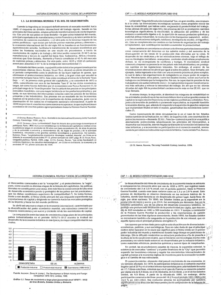 Historia Economica Politica y Social de La Argentina - Mario Rapoport ...