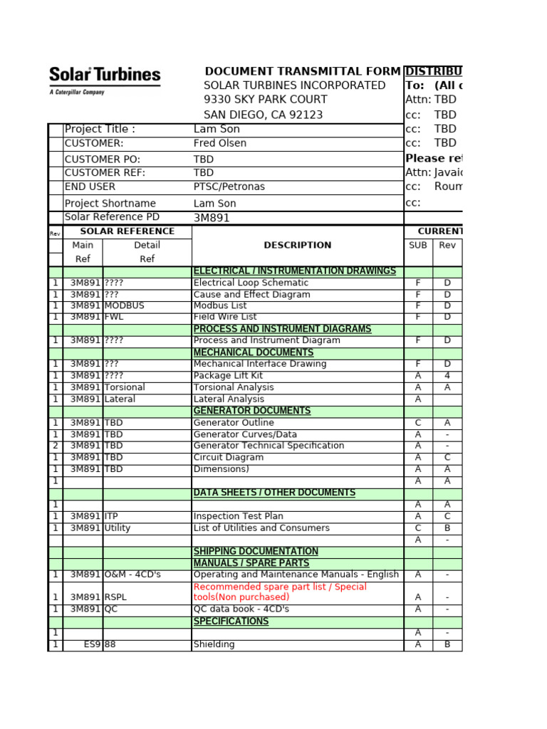 Solar - Power Generator Mars 90 - Document List | PDF