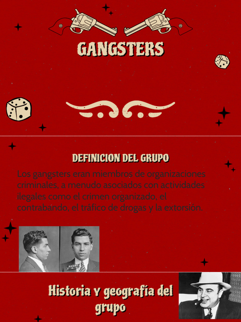 Historia y Características de los Gangsters | PDF | Politics | Social ...