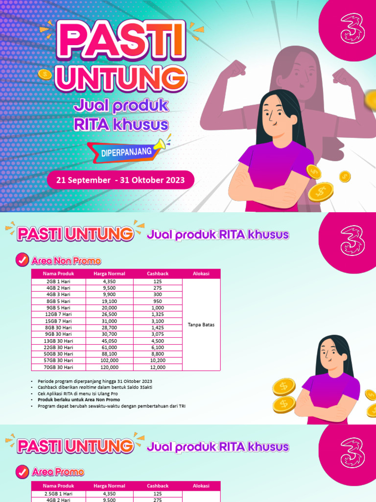 Program Pasti Untung - Diperpanjang Hingga 31 Oktober 2023 | PDF