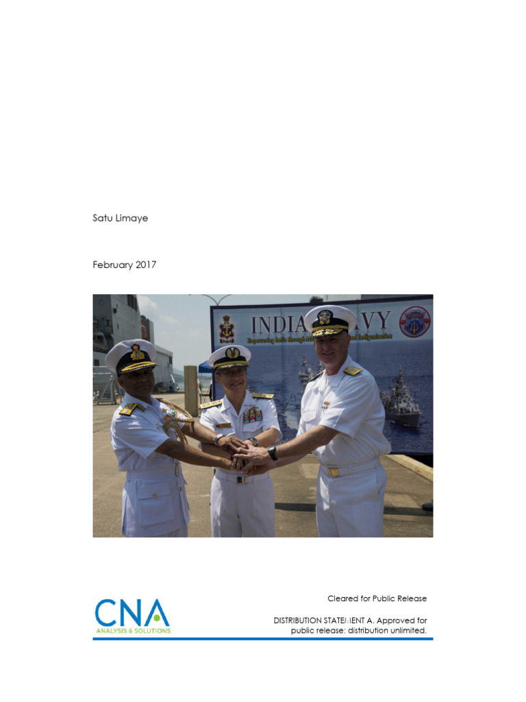 Indian Navy Strategy Capability and Diplomacy Feb 17 | PDF