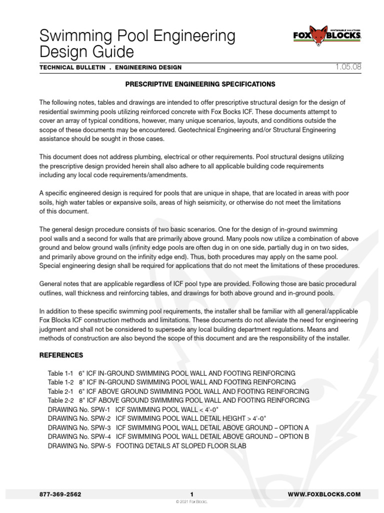 1.05.08 Swimming Pool Engineering 5 | PDF | Concrete | Home & Garden
