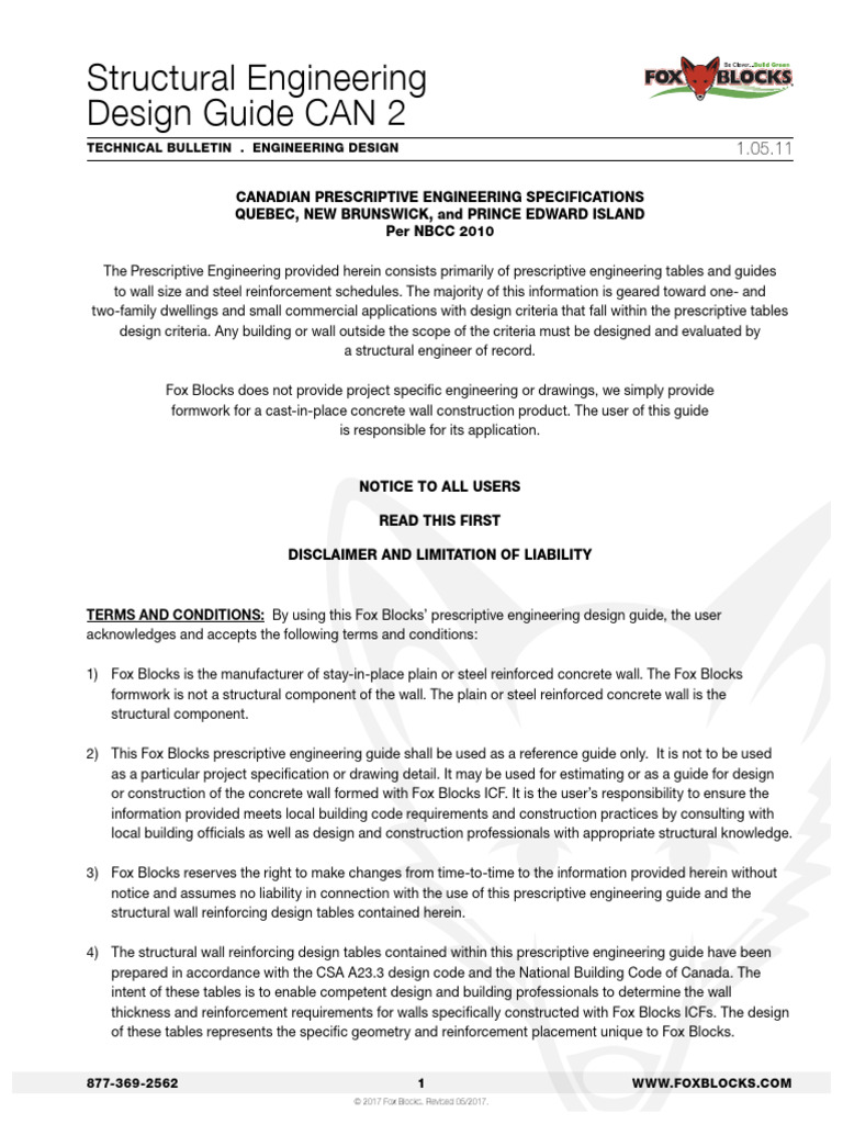 1.05.11 Structural Engineering CAN 2 QC NB PEI | PDF | Concrete | Building Technology