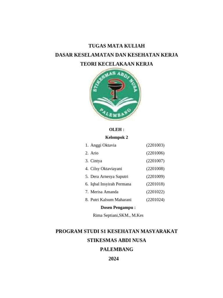 TEORI K3 kel 2 | PDF