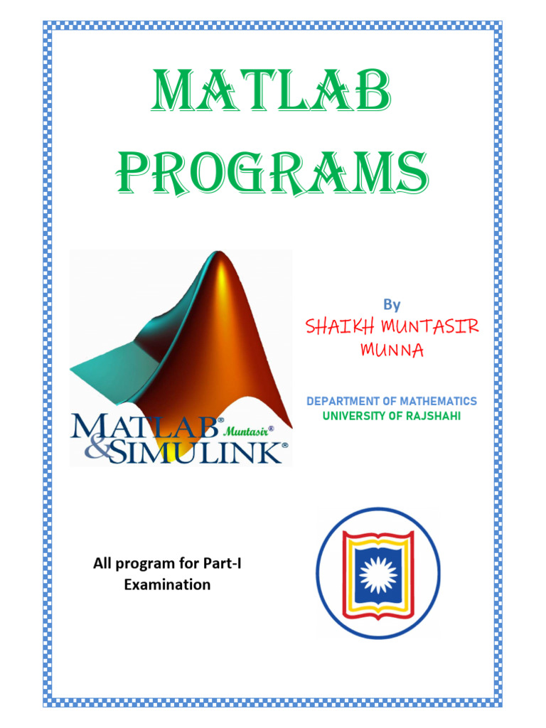 MATLAB | PDF